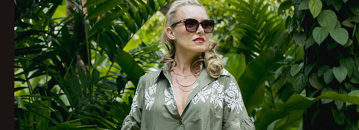 Summer Cotton Dresses | Luxury Resort Wear | Estival Era Collection – Reana